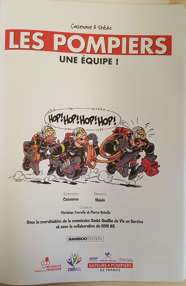 BD Les Pompiers "Une équipe" - UDSP86